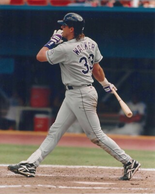 Colorado Rockies - Larry Walker - HOF - Officially Licensed 8x10 Photo ...