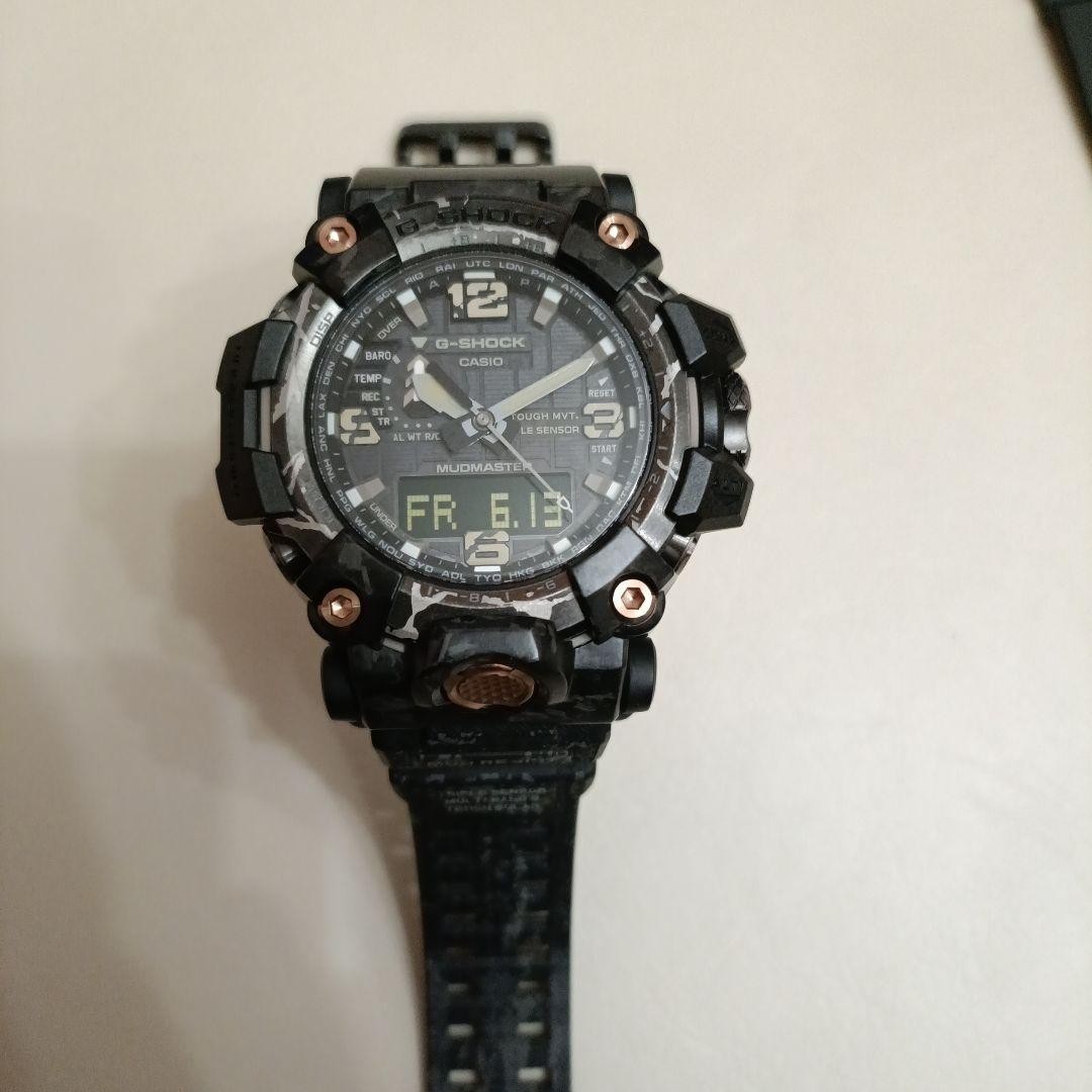 Casio G-Shock Mudmaster GWG-2000CR Solar Carbon Core,… - Gem