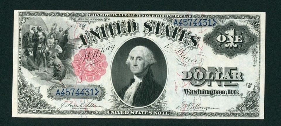 $1 1880 ((AU)) ((Legal Tender)) United States Note ** PAPER CURRENCY ...