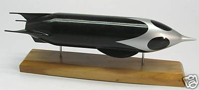 Rocket Ship Commando Cody Sky Marshall Mahogany Kiln Dry Wood Model ...