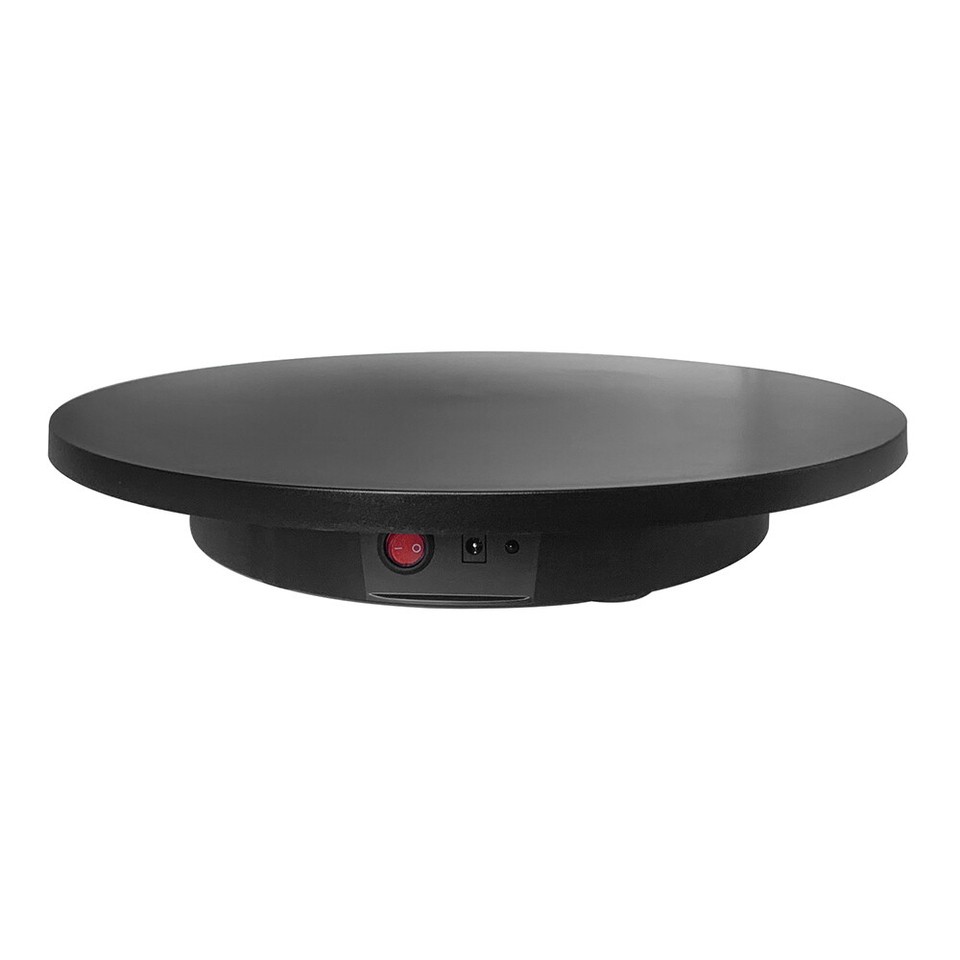 16.5in 360°Remote Control Electric Motorized Rotating Turntable Display ...
