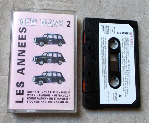CASSETTE AUDIO TAPE / VARIOUS - LES ANNÉES NEW WAVE 2 - COMPILATION ...