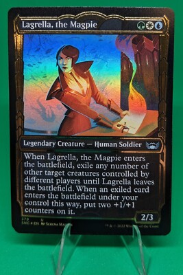 MTG Lagrella, the Magpie Streets of New Capenna 379 Gilded Foil ...