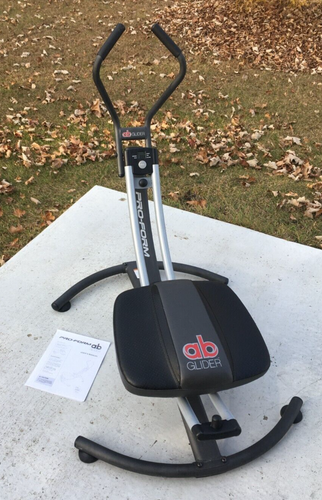 **PRO-FORM AB GLIDER ABDOMINAL WORKOUT MACHINE w/DISPLAY & PRINTED USER ...