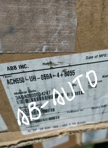 ACH550-UH-059A-4+B055 ABB Inverter Brand New DHL shipping | eBay
