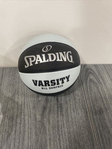 Varsity All Surface Spaulding Blue And Black Basketball | eBay