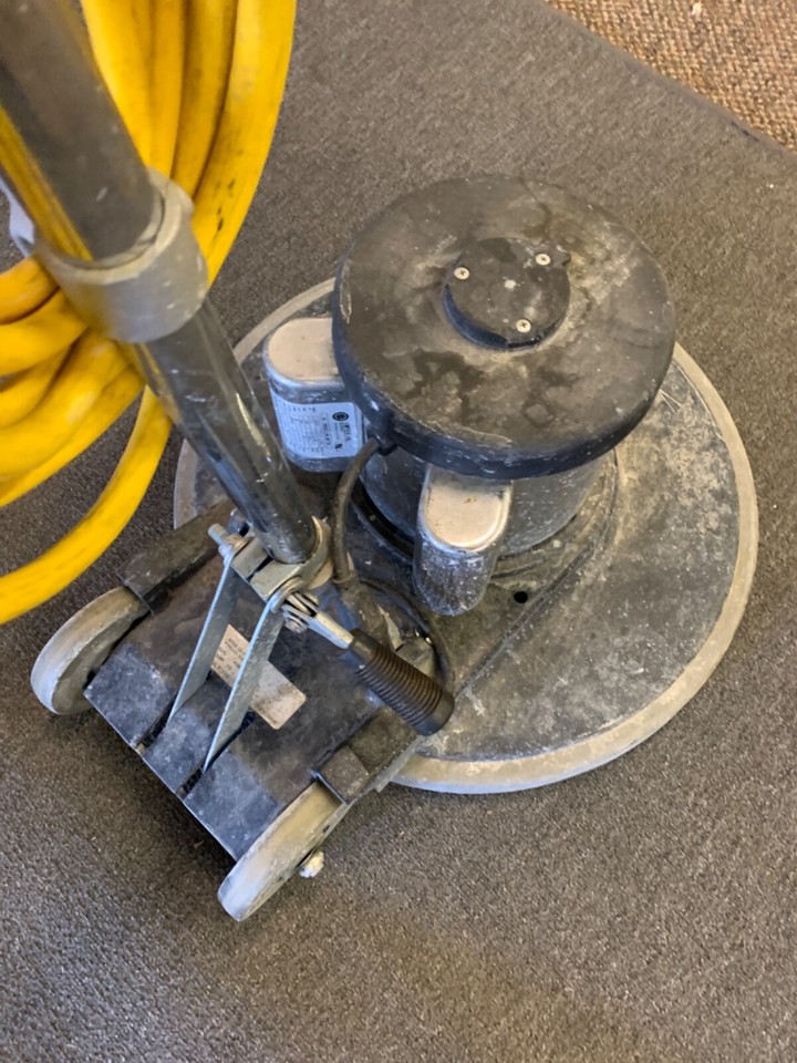 Triple S SSS floor Buffer Q-LINE SERIES Q-205 low speed Quiet scrubber ...