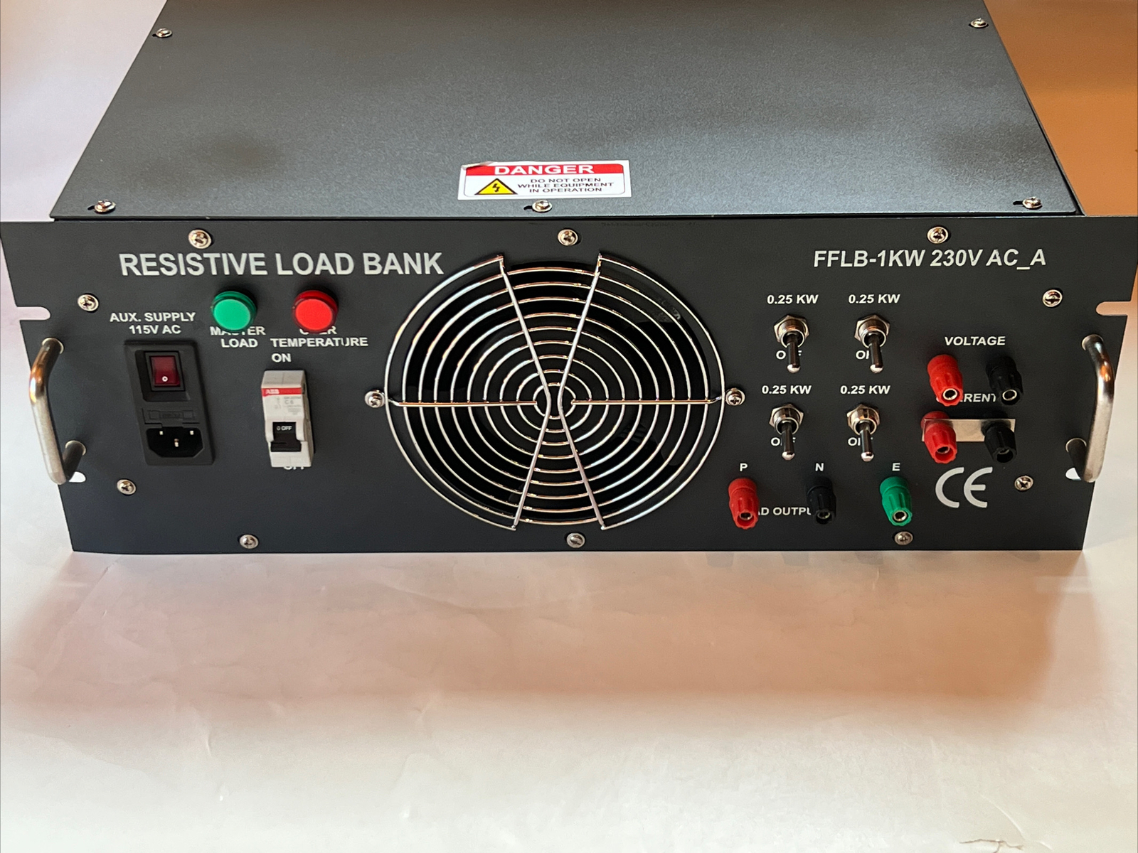 Resistive Load Bank FFLB 1KW 230V AC WITH 115V AC AUX CONTROL | eBay