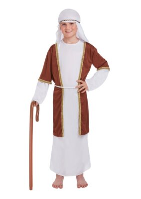SHEPHERD COSTUME BOYS CHILDREN KIDS FANCY DRESS NATIVITY SCHOOL PLAY | eBay