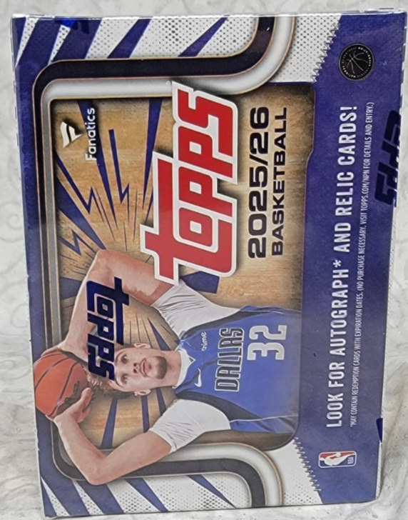 2025-26 Topps Basketball Value Blaster Box - Fanatics Exclusive - New ...