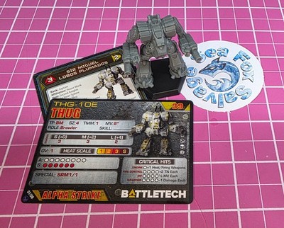 BattleTech Thug Mech -- Inner Sphere Support Lance + Cards | eBay