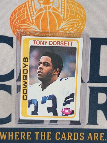 1978 Topps TONY DORSETT Rookie RC RB1 | eBay