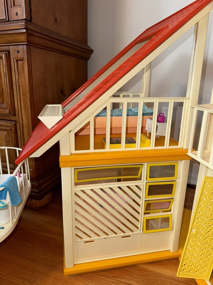 1979 Barbie Doll A-Frame Dream House-Great Condition With Pool ...