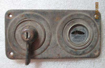 1917 - 1925 FORD MODEL T DASH IGNITION SWITCH NO KEY MOTOR CAR ANTIQUE ...