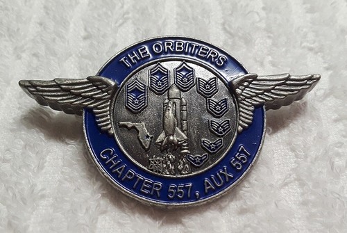 AUTHENTIC USAF AFSA ORBITERS CHAPTER AUX 557 SPACE FORCE RARE CHALLENGE ...