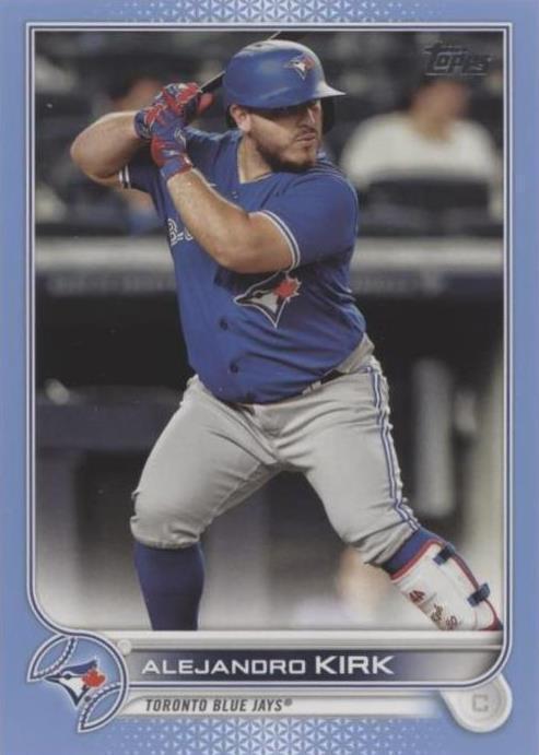 2022 Topps Series 2 - Alejandro Kirk #432 Father's Day Powder Blue /50 ...