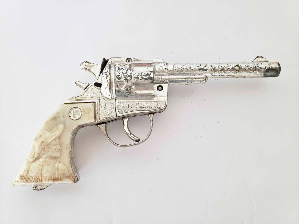 Vintage 1950s Kilgore Kit Carson Toy Cap Gun | eBay