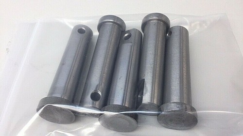 Clevis Pin 3/4 X 3-3/8 Notched Steel Pin 3/4" Notch 1" O.D. Head (Pack ...