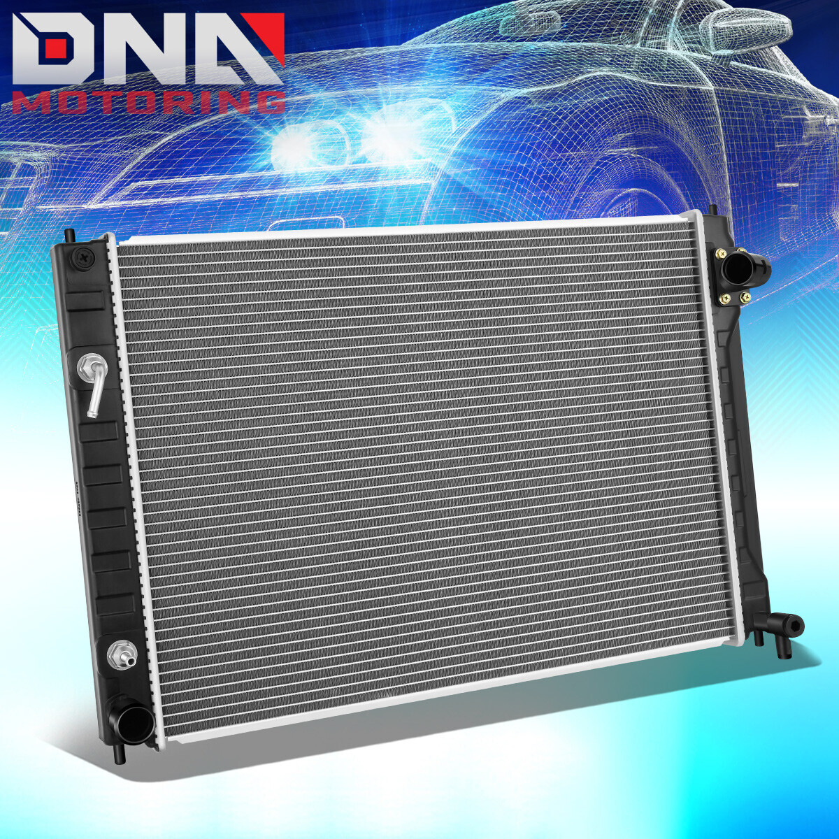 For 2011-2019 Infiniti M37 M56 Q70 Q70L Cooling Radiator Aluminum Core ...