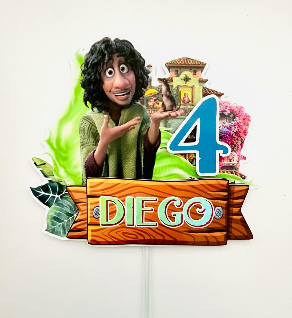 Personalized Encanto Bruno Cake Topper | eBay