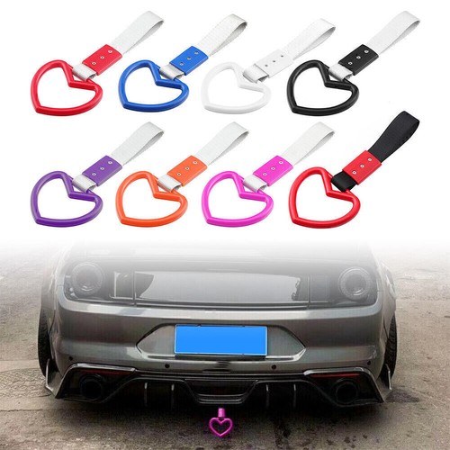 Heart JDM Tsurikawa Ring Train Bus Handle Hand Strap Drift Charm Tools ...