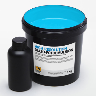 1kg HIGH RESOLUTION Fotoemulsion (Diazo/Plastisol ) | Siebdruck ...