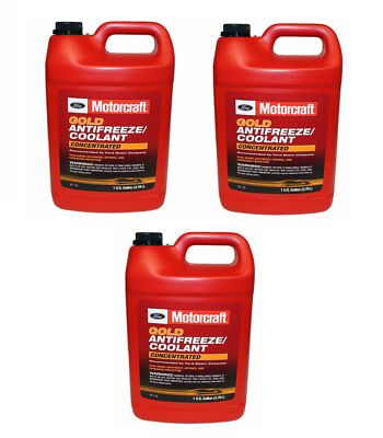 🔥Motorcraft Set of 3 Coolant/Antifreeze for Ford Lincoln Mercury🔥 | eBay
