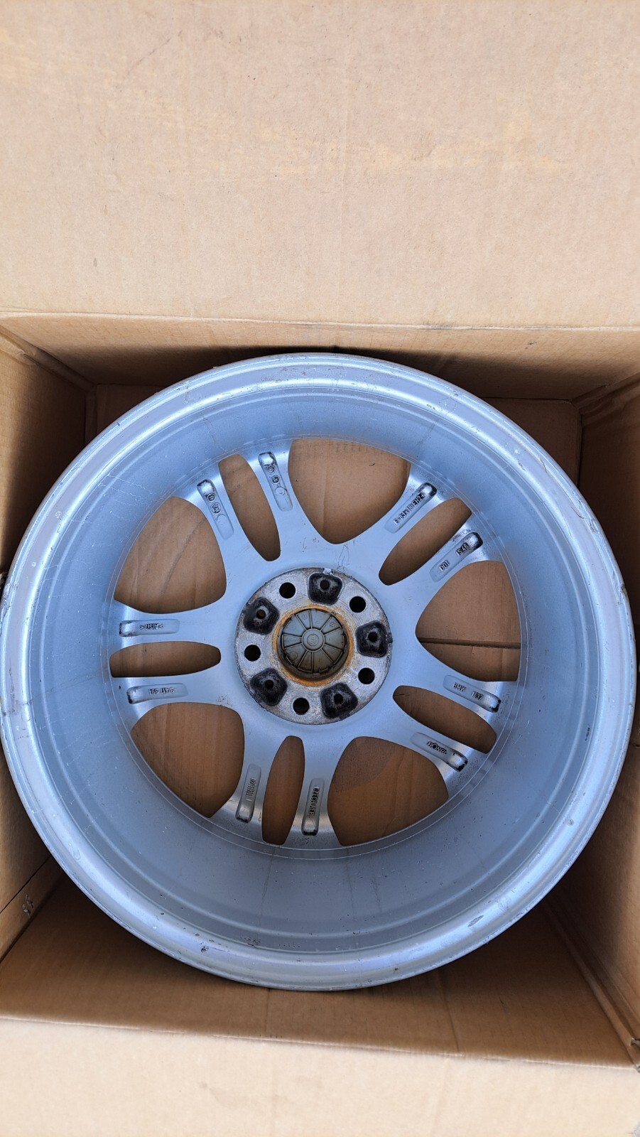 BMW X3 Series E83 Wheel Alloy Rim Double Spoke 205 18" ET:46 8J 3417394 ...