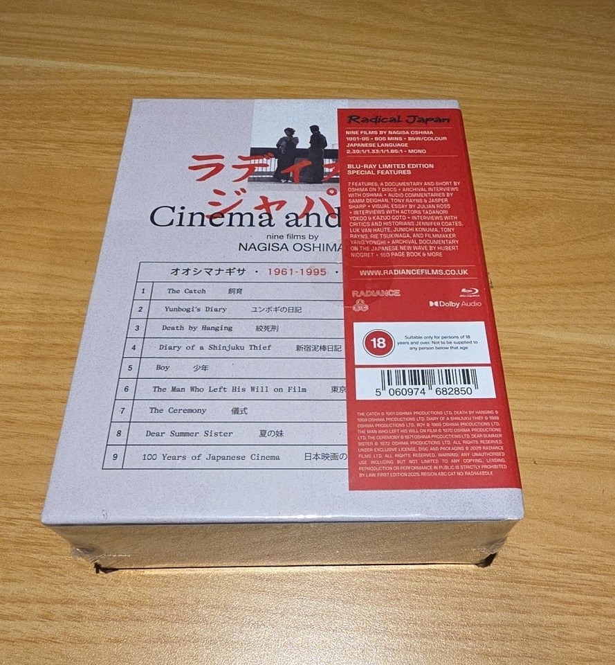 Radical Japan: Cinema and State • Nagisa Oshima • Radiance Films Blu ...