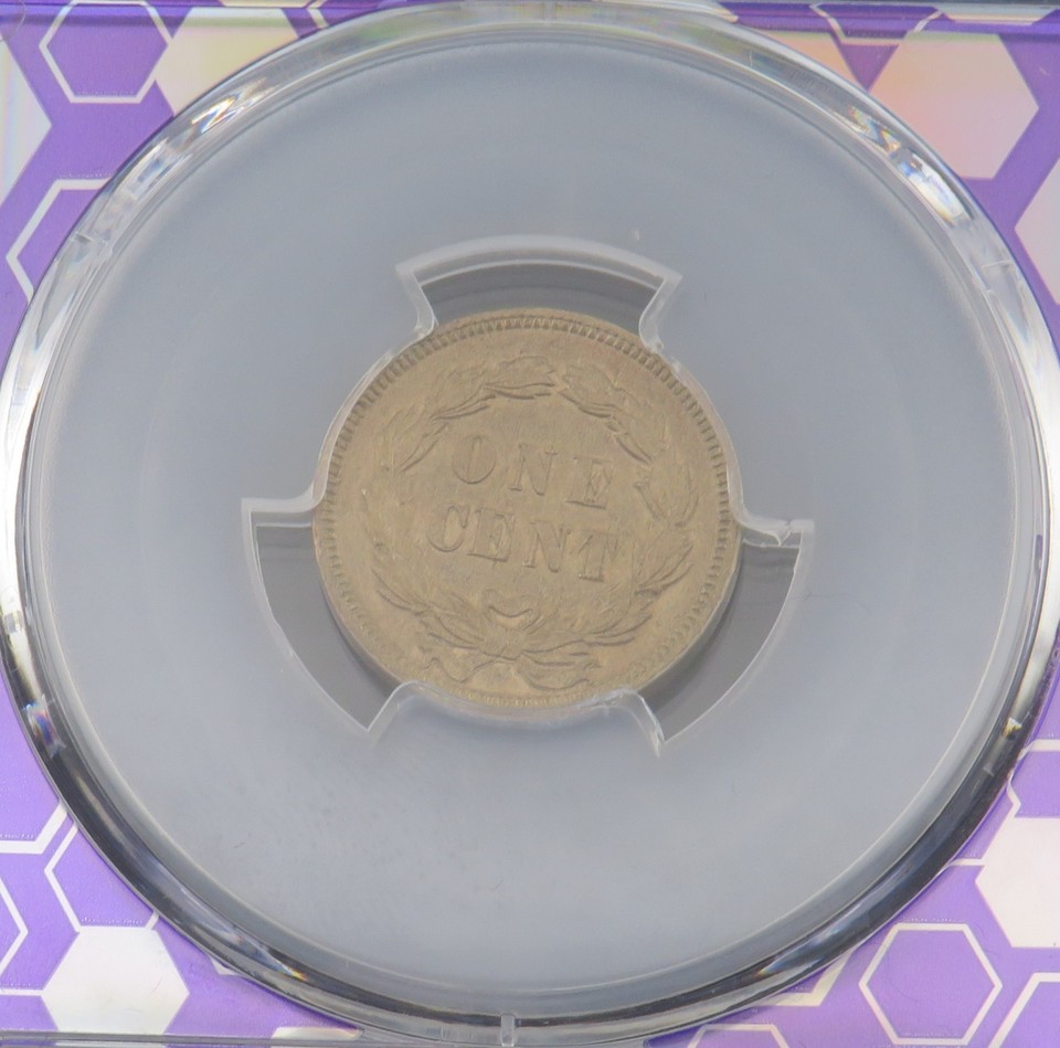 1859 Indian Head Cent PCGS MS62 Trader Bea Label | eBay