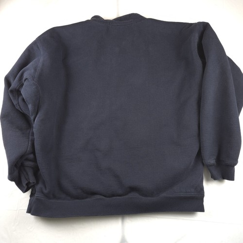 Arborwear Double Thick Sweatshirt Mens XXL Navy 1/4 Zip Heavyweight ...