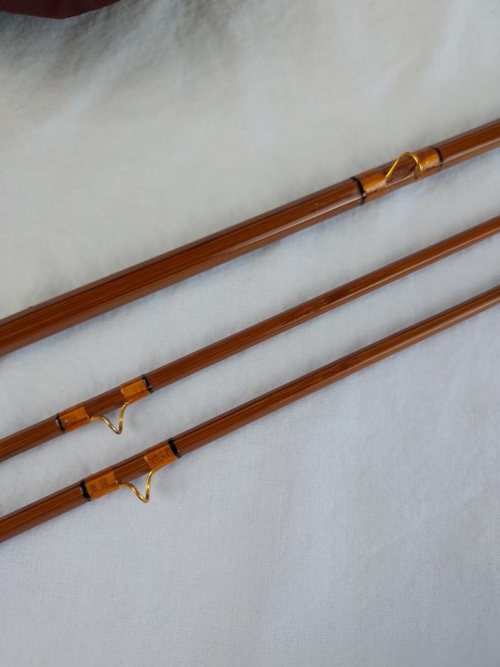 HOLY GRAIL NEW Vintage Heddon #125 EXPERT 9' 2 3/4 Split Bamboo Fly ...