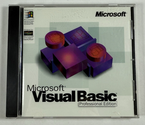 Microsoft Visual Basic 5.0 Professional Edition w CD Key | eBay