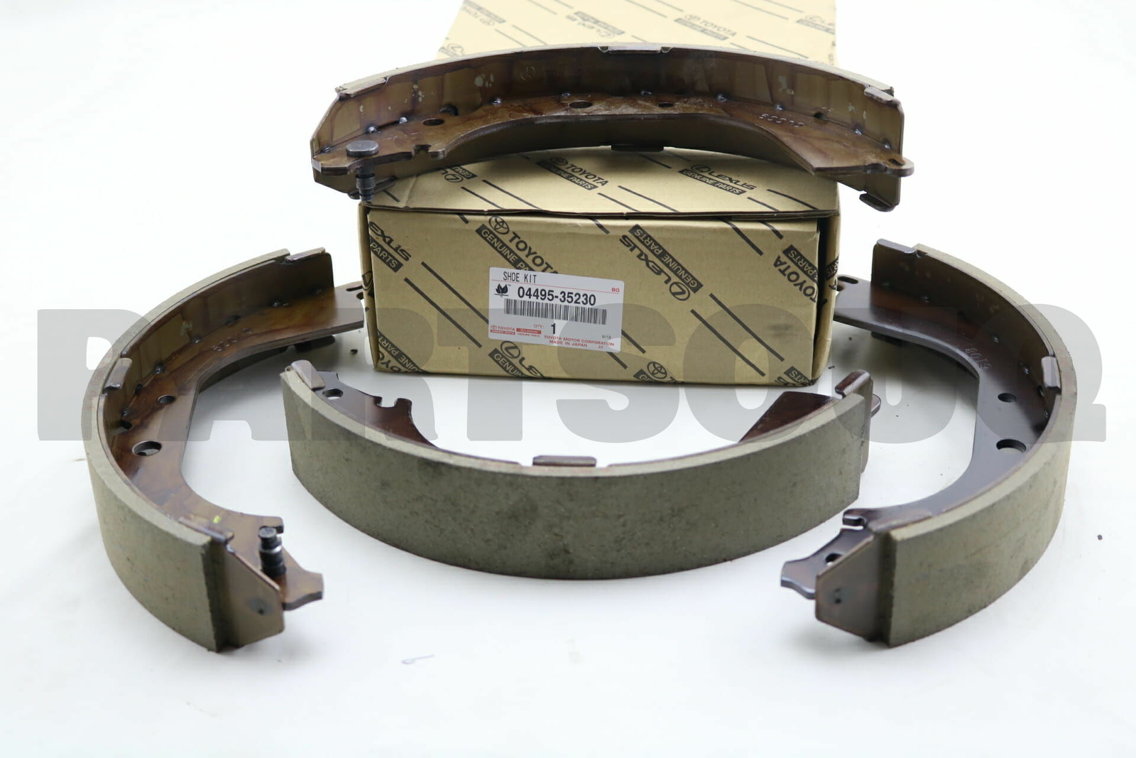0449535230 Genuine Toyota SHOE KIT, REAR BRAKE 04495-35230 | eBay