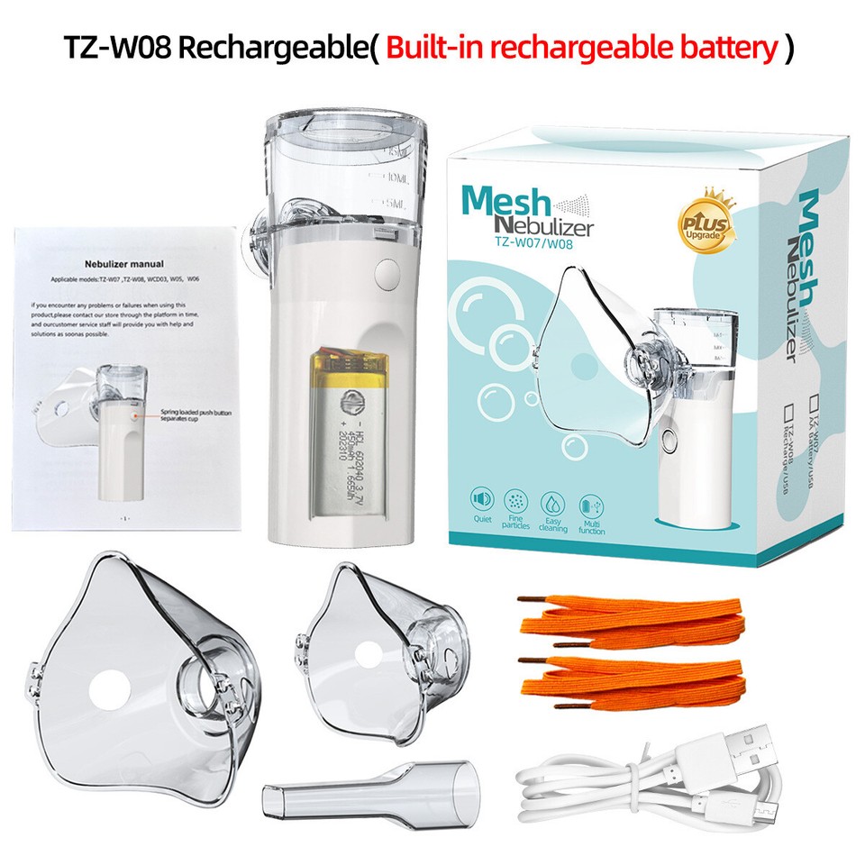 Portable Inhale Atomize Machine Quiet Rechargeable Battery Powered | eBay