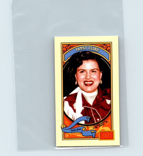 Patsy Cline 2014 Panini Golden Age Mini Hindu Red Back #53 | eBay