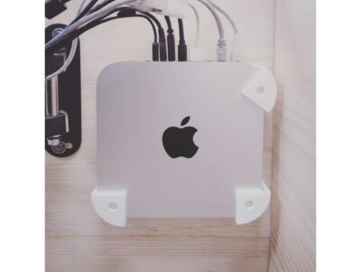 Universal Wall Mount under desk mount for 3rd 4th gen Mac Mini Aluminum ...