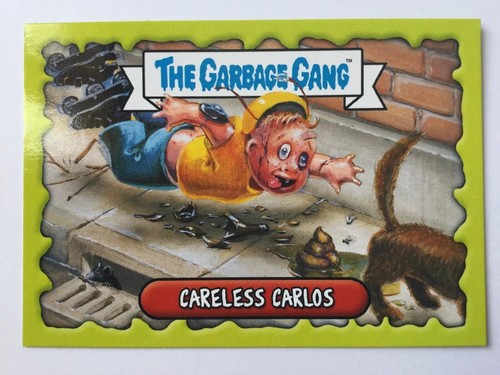 The Garbage Gang Topps Trading Card Game Careless Carlos 7 | eBay UK