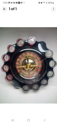 16pc Shot Roulette Drinking Gaming Set 16 in Casino Style Gambling ...