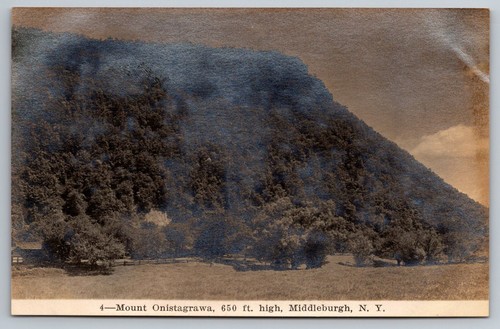 Mount Onistagrawa. Middleburgh, New York Real Photo Postcard RPPC | eBay