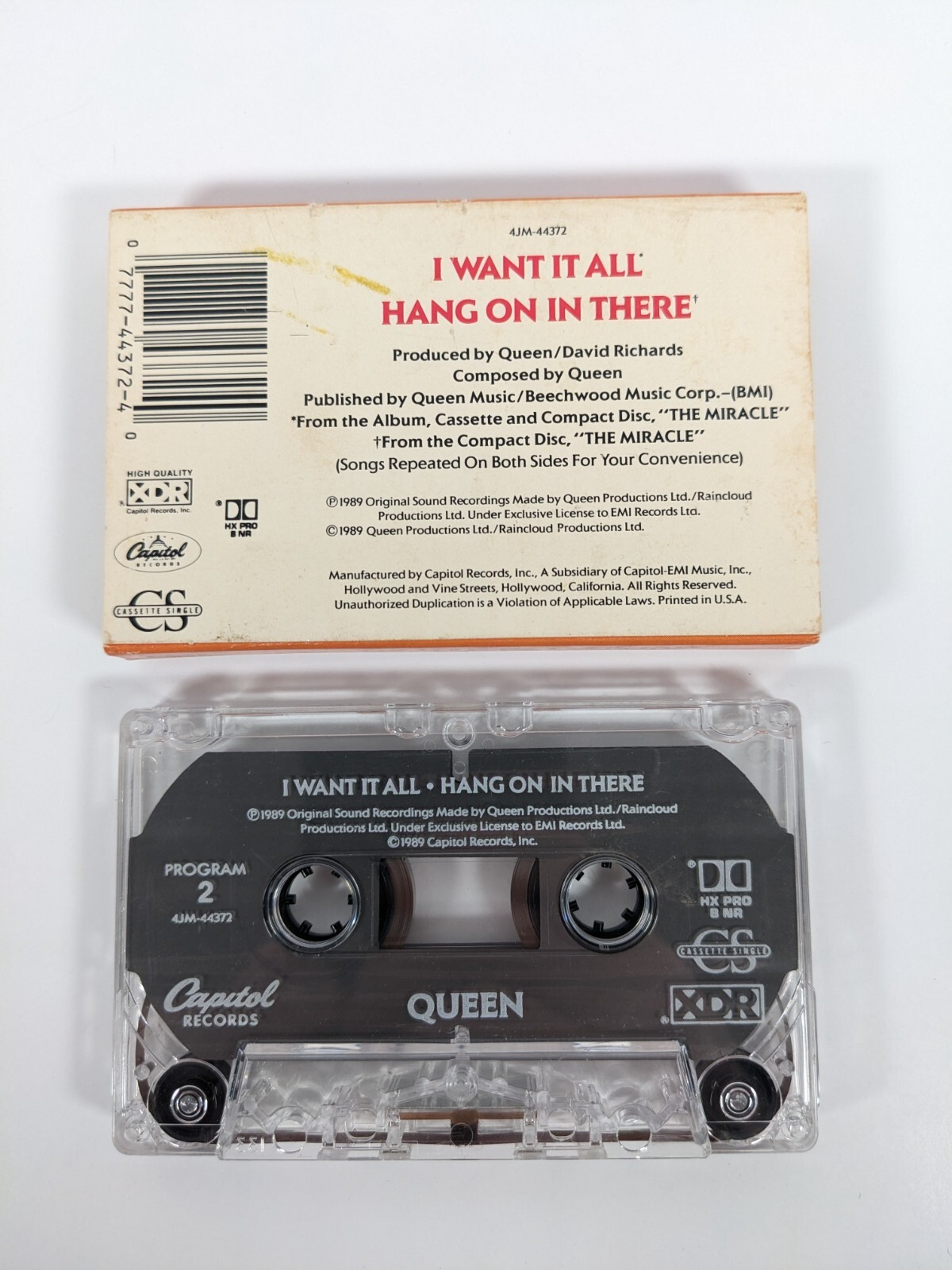 Cassette Single
