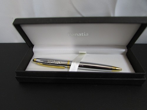 Penatia Lexington 602 Chrome Ballpoint Pen ING Bank Lion Logo Very Nice ...