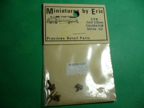 Miniatures by Eric #G2 HO brass, Steam Generator Detail GP9 F Unit | eBay