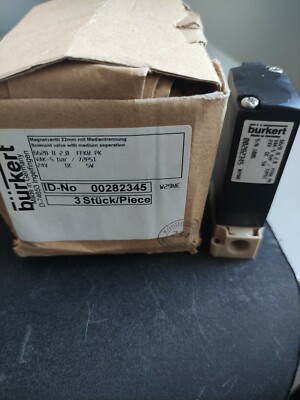 Electrovanne Burkert type 6628 B ident.282345 22 mm avec membrane de ...