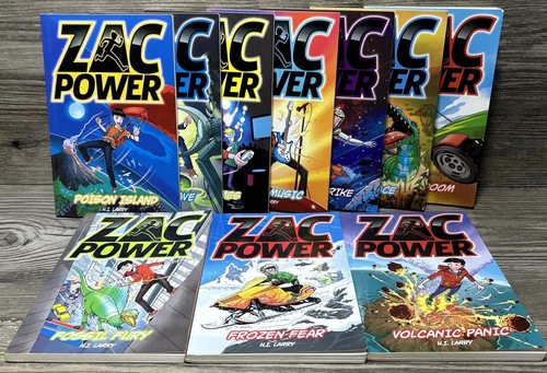 Zac Power Collection Secret Agent 10 Books Box Set Childrens Super Spy ...