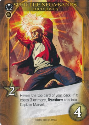 RICK JONES Upper Deck Marvel Legendary WORLD WAR HULK SEEK THE NEGA ...