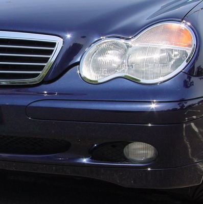 Mercedes W203 C CLASS 00-07 GENUINE HELLA FOG LIGHTS LAMPS W209 CLK ...