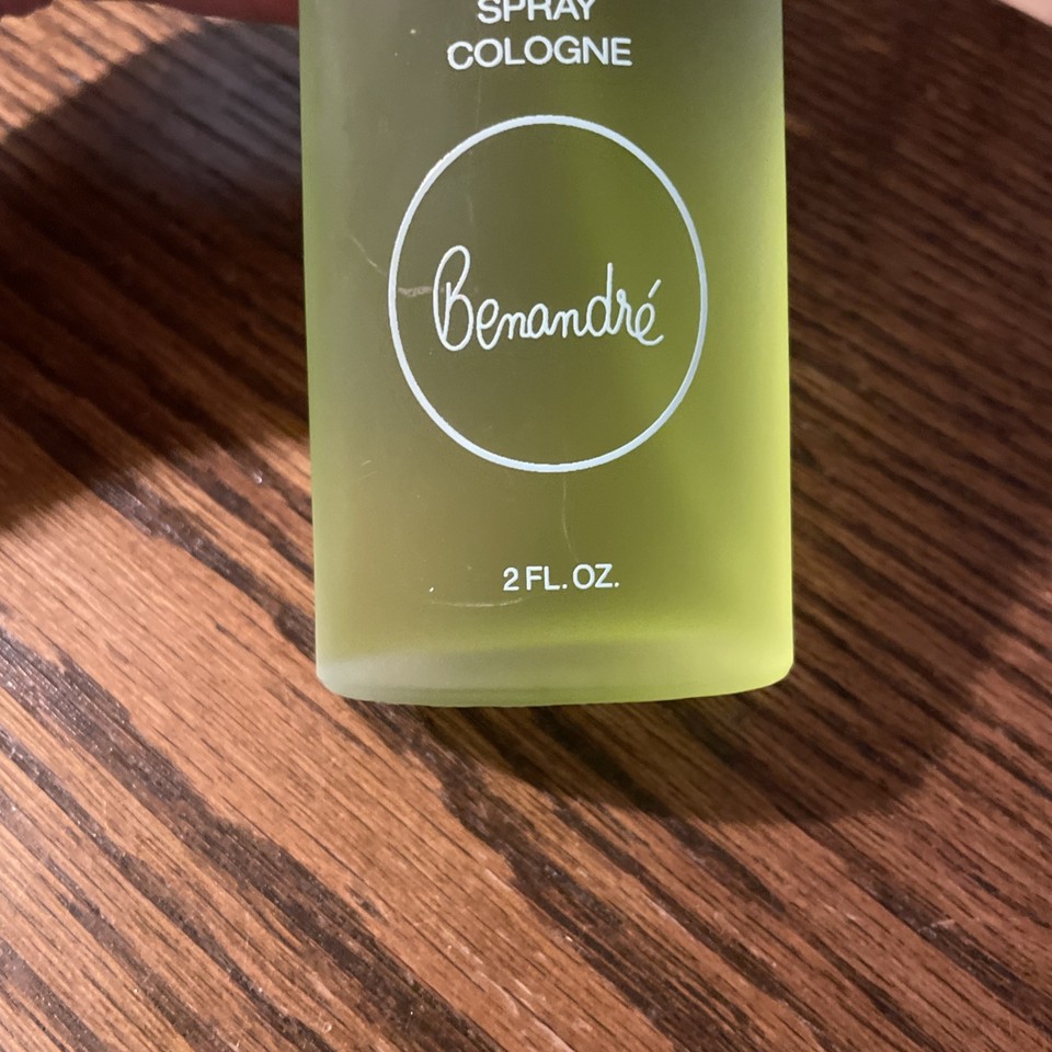 VINTAGE Ben Rickert BENANDRE Natural Spray Cologne 2 FL OZ New Full | eBay