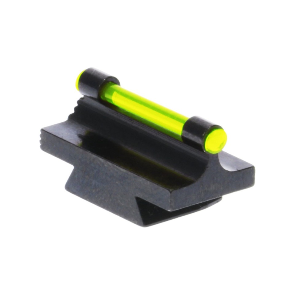 TRUGLO 3/8-Inch Dovetail Front Rifle Sight Replacement Fiber Optic Ramp ...