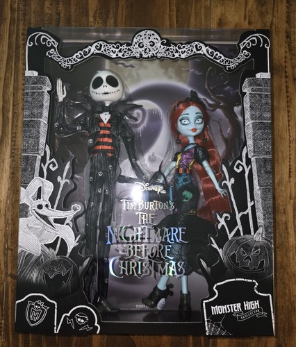 Monster High Skullector The Nightmare Before Christmas Jack & Sally ...